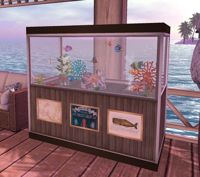 Second Life Marketplace - !!!HB Fish Tank Classic!!!